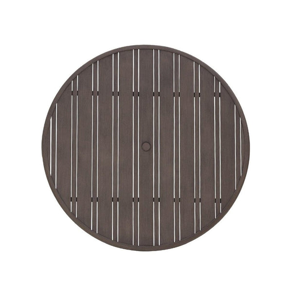 Arlington 54" Round Table Top w/ Umbrella Hole | Wicker Land Patio ...