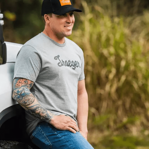 Traeger Lasso T-Shirt - Grey/Heather | BBQ Land Calgary Kelowna ...