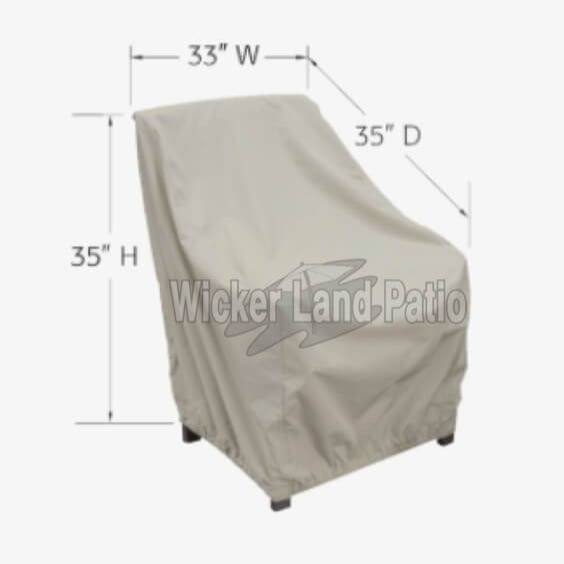 TG Weather Cover Lounge Chair - CP711 | Wicker Land Patio Calgary ...